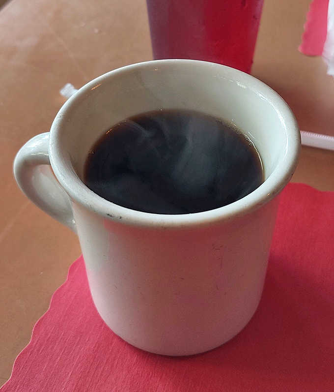 The humble diner coffee mug&mdash;unassuming vessel of morning salvation, ready to transform even the most dedicated night owl into a functioning human.