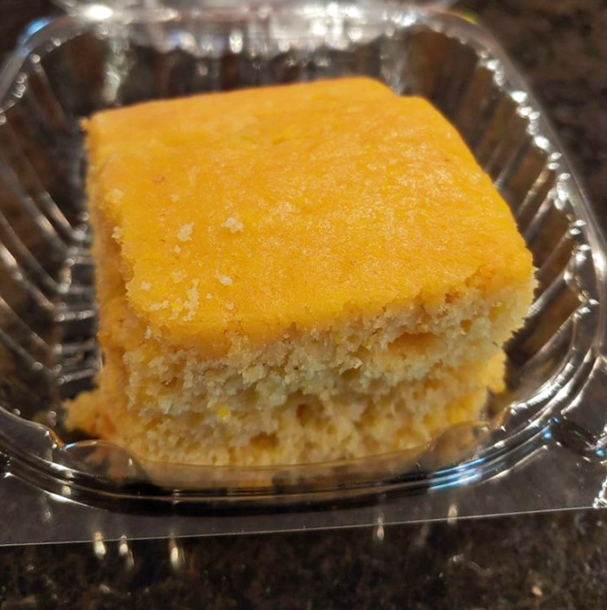 Cornbread so moist and golden it could make your Southern grandmother both proud and slightly jealous.
