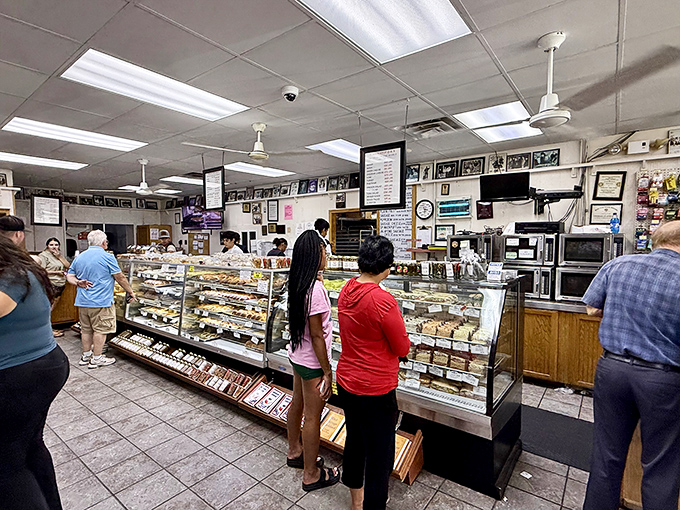 The bakery counter at Czech Stop has witnessed more joyful decisions than a game show. "I'll take one of those... and those... and definitely those."