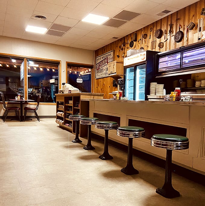 Counter culture, Amish Country style. These stools have supported generations of locals and travelers seeking honest food and conversation.