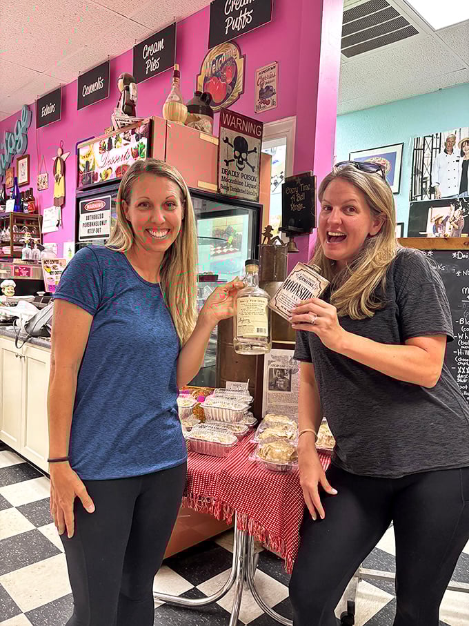 The universal expression of pie joy &ndash; that moment when you realize you've found your people and they all speak fluent dessert.