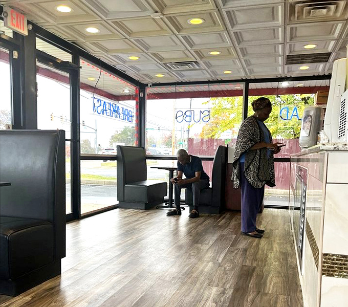 Happy diners proving that good food is the universal language we all speak fluently.