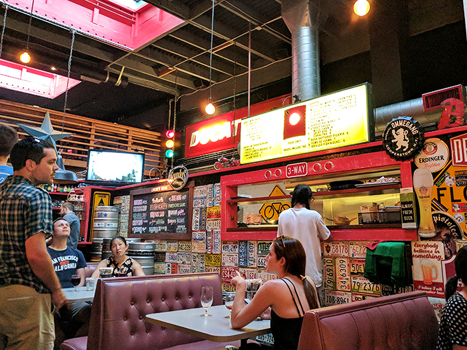 The dining area buzzes with the universal language of "mmm" as patrons discover why locals keep this place to themselves.