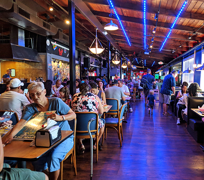 A bustling dining room filled with happy faces and the gentle clinking of plates. The universal language of "mmm" needs no translation here.