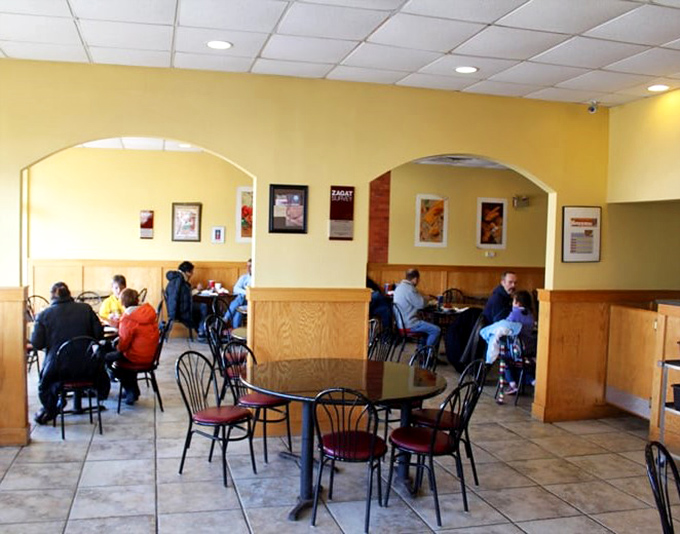 The dining room buzzes with the universal language of food appreciation—satisfied nods and the occasional "mmm" transcending all barriers.