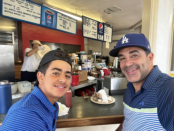 Happy faces tell the whole story &ndash; this is what breakfast satisfaction looks like in its natural habitat.