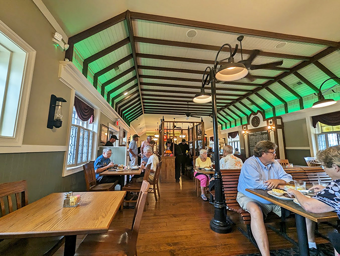 The dining room buzzes with that perfect energy &ndash; part celebration, part everyday pleasure, all delicious possibility.