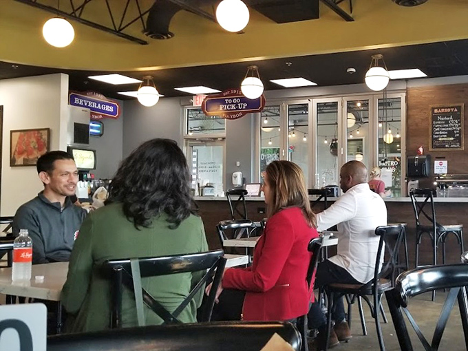 The café brings together people from all walks of life, united by the universal language of really good food and the pursuit of perfect pastries.