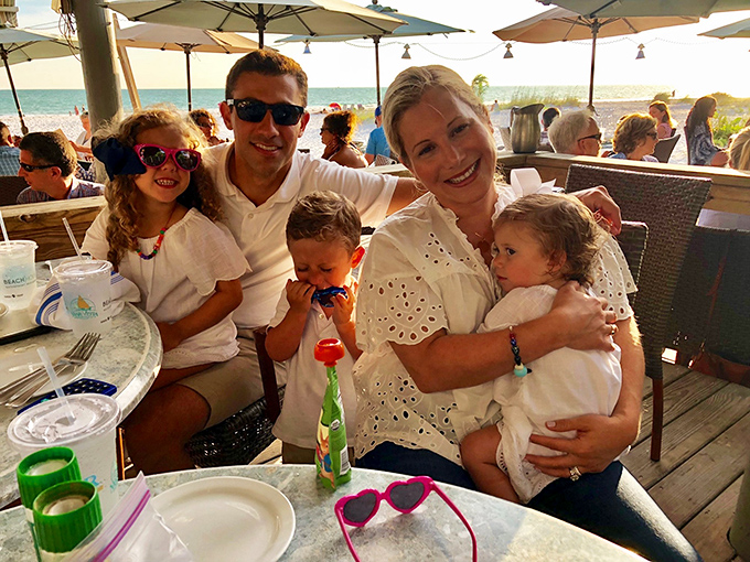 The true magic of Sandbar&mdash;creating family memories flavored with salt air and seafood. Those kids will be bringing their kids here someday.