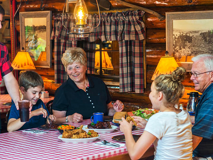 Three generations sharing one table and creating memories that will outlast the meal itself. This is what dining out should always be about.