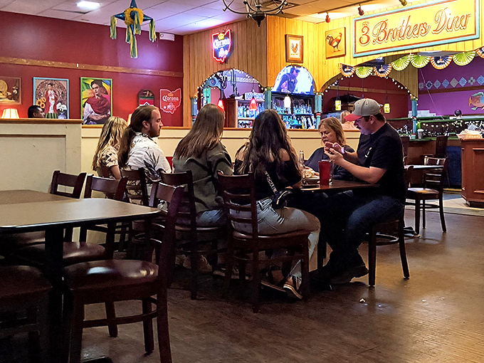 The true measure of any great diner isn't just the food&mdash;it's the conversations happening around those wooden tables and red booths.
