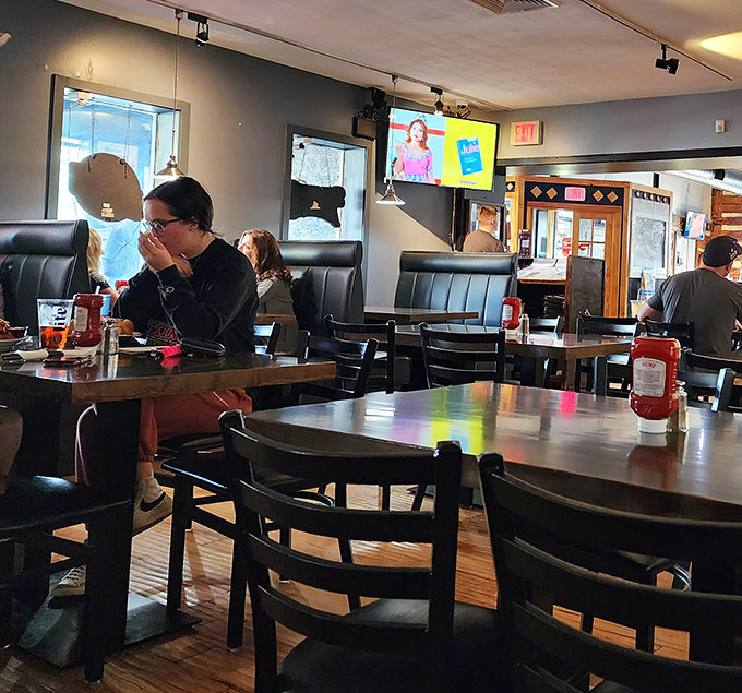 Where strangers become neighbors and neighbors become friends. The dining room buzzes with that perfect blend of conversation and comfortable silences.