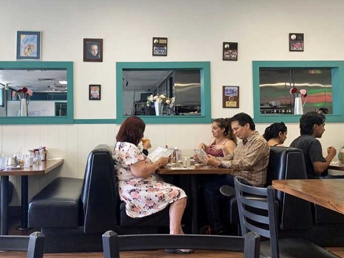 The booths at Nat's have witnessed countless conversations, celebrations, and recovery brunches &ndash; each one adding to the restaurant's lived-in charm.