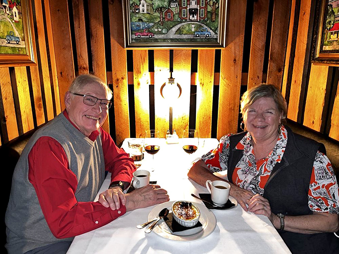 The best restaurants create spaces where memories happen between bites. This cozy booth has witnessed countless celebrations.