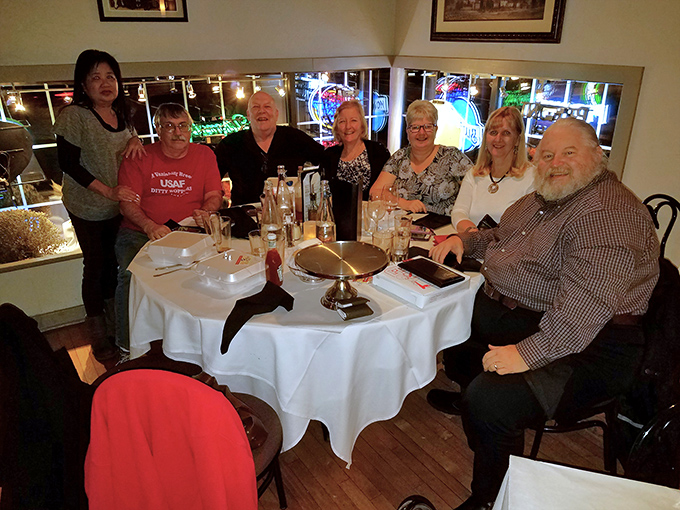 The true measure of a great restaurant: tables filled with happy people making memories between bites of pasta.