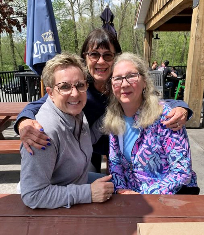 The outdoor patio&mdash;where food, friends, and fresh air create the kind of memories that no social media post can truly capture.