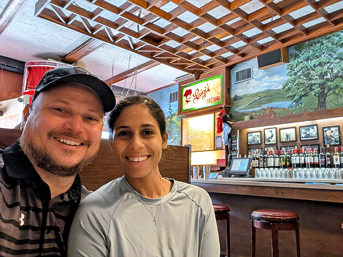 The restaurant's warm interior creates the perfect backdrop for making memories, one cheese-laden bite at a time.