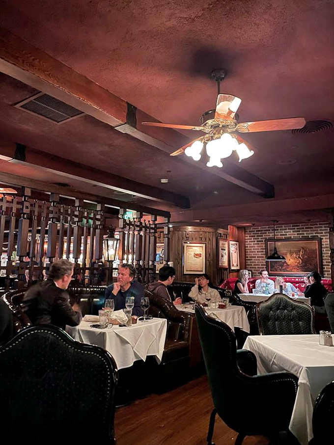 The dining room hums with the sound of actual conversation &ndash; a refreshing alternative to the Instagram photoshoots happening at trendier spots.