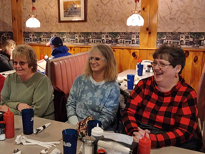 The true measure of a great local restaurant: tables filled with people who are laughing too hard to check their phones.