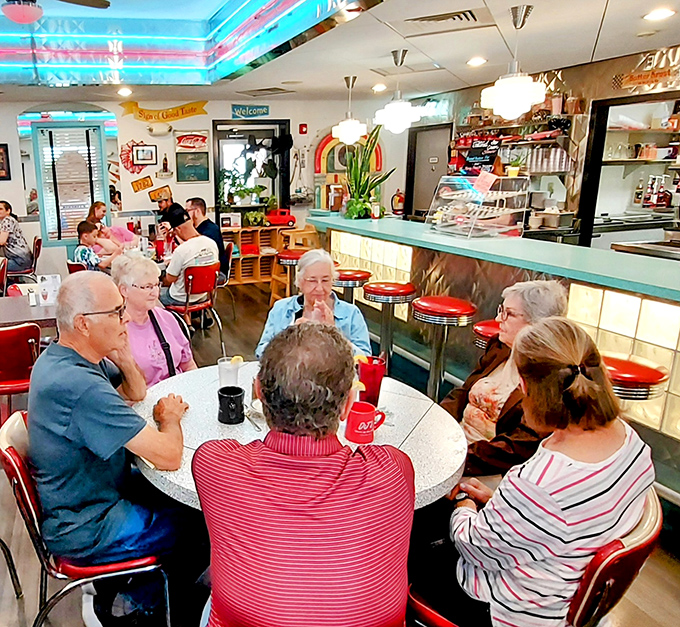 The true heart of any great diner isn't on the menu&mdash;it's the community that gathers around these tables to share stories and coffee.