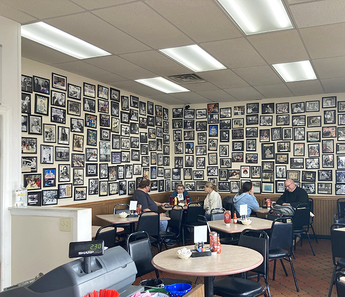 Where strangers become regulars and regulars become family &ndash; all against a backdrop of community memories framed for posterity.