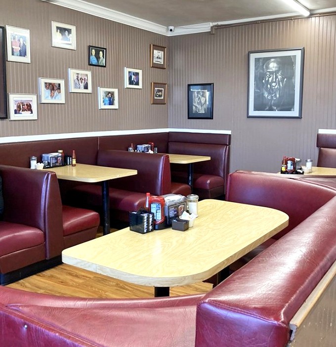 The burgundy booths have witnessed countless first dates, family celebrations, and morning-after recovery missions. If these seats could talk&hellip;