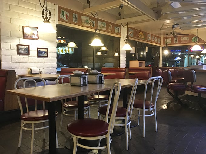 Counter seating offers front-row tickets to the greatest show on earth: skilled cooks at work.