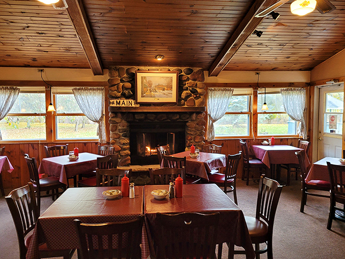 Cozy dining spaces where conversations flow as smoothly as the perfectly prepared comfort food.