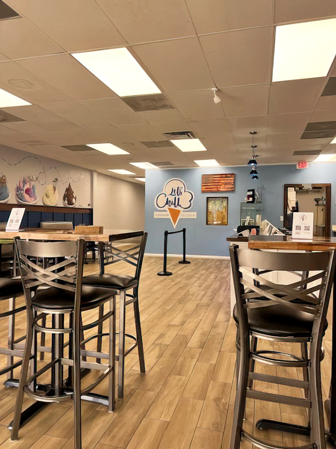 The dining area whispers "stay awhile" with its simple charm. No Instagram bait here &ndash; just honest comfort and good vibes.