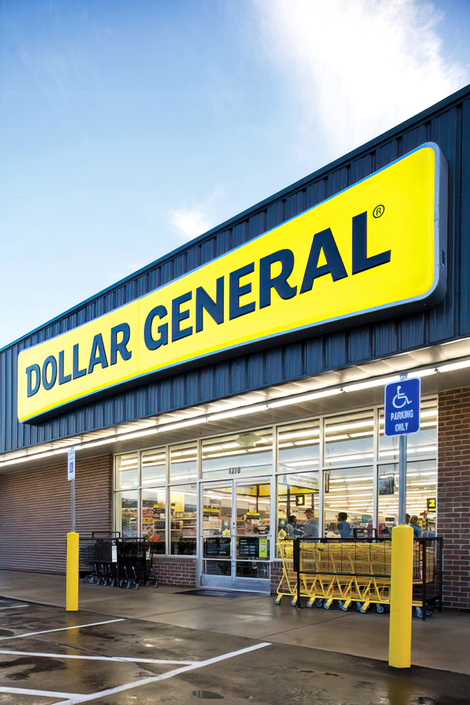 Even chain stores like Dollar General take on a hometown feel in Littlestown, where convenience meets community.