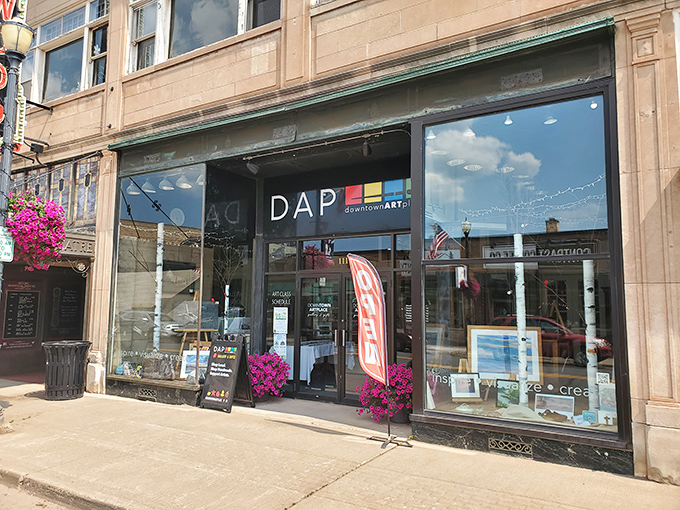 Downtown Art Place brings contemporary creativity to historic architecture, proving culture thrives wherever passionate people plant it, even in the Upper Peninsula.