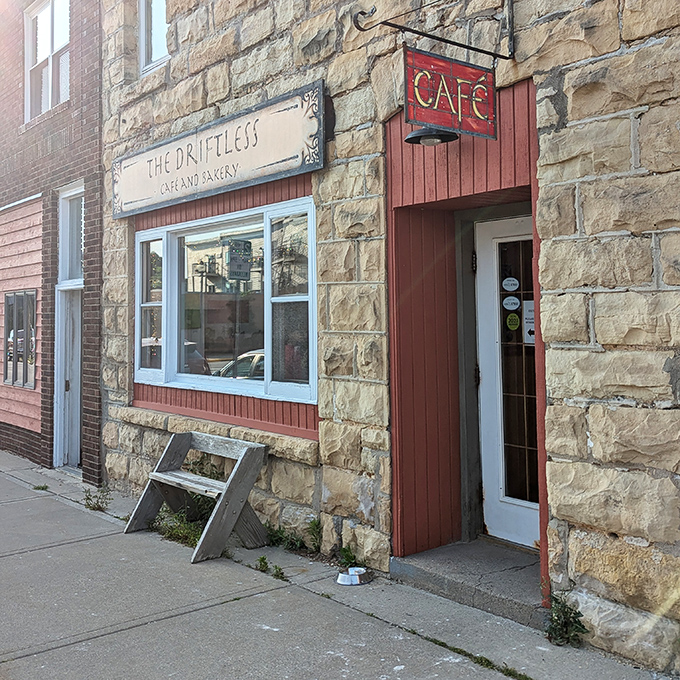 The Driftless Caf&eacute;'s unassuming exterior belies the culinary magic happening inside, like finding a Michelin-worthy meal in your grandmother's kitchen.