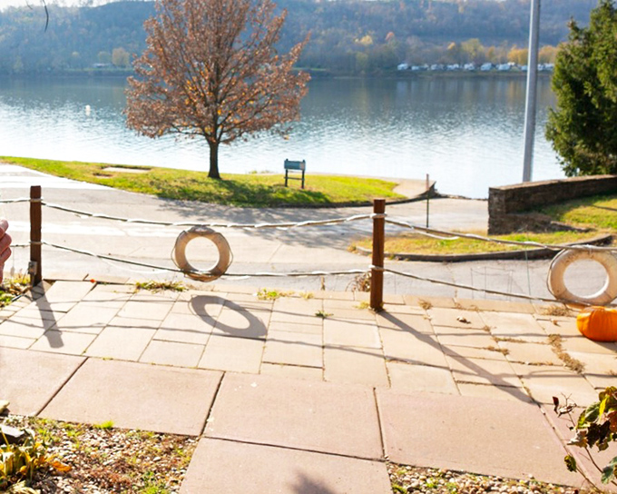 The Ohio River isn't just Ripley's backdrop&mdash;it's the town's oldest resident, silently witnessing every chapter of its colorful history.