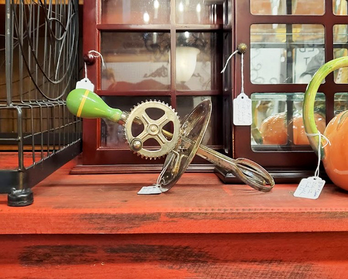 Industrial gears and gadgets that once powered America, now ready to become conversation pieces in your modern home.