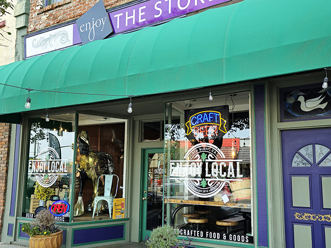 Enjoy Local isn't just a name&mdash;it's a mission statement wrapped in a storefront, where craft beer and community spirit flow in equal measure.