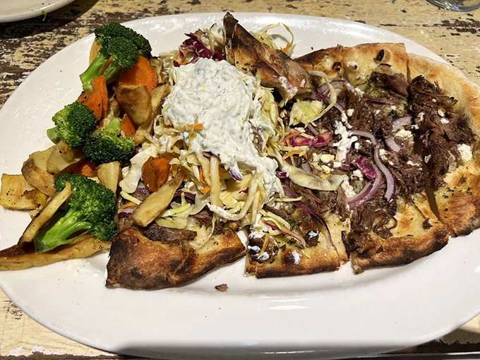 Part pizza, part art installation&mdash;this flatbread with fresh vegetables proves Pennsylvania farm-to-table is no passing trend.