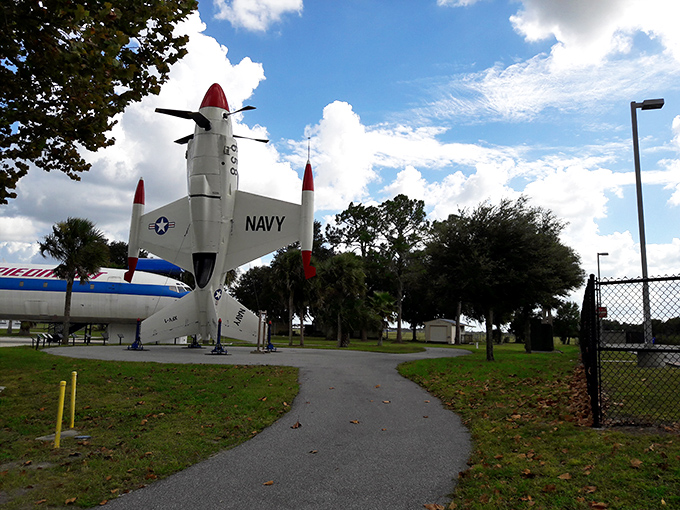 Florida Air Museum displays aviation history that'll make you appreciate modern airline food slightly more.