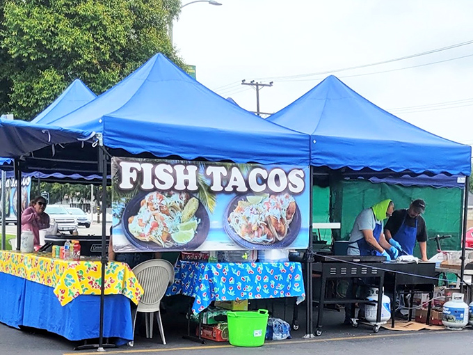 Fish tacos that make you question why you'd ever eat anything else. The line forms for a reason, and that reason is delicious. 