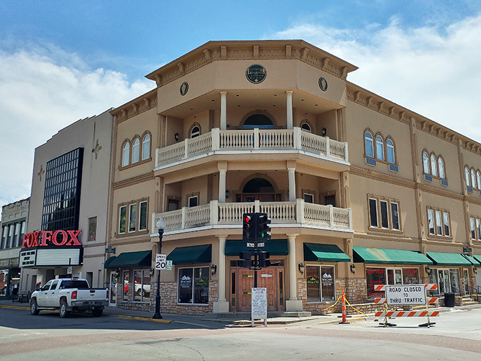 The Furnell Building combines old-world craftsmanship with modern purpose – like your grandfather's wisdom delivered through a smartphone.