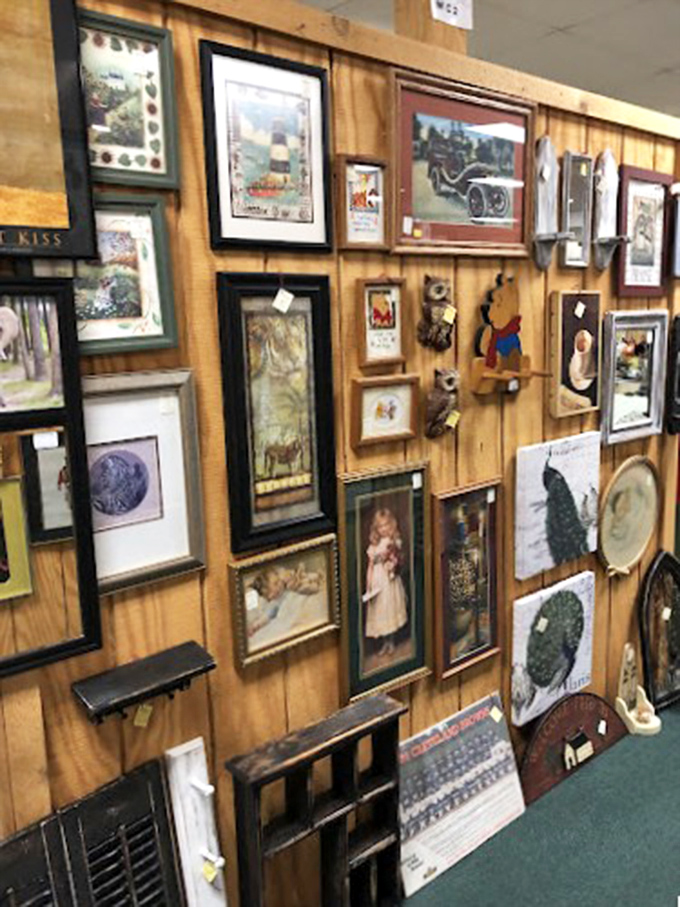 The gallery wall that would make any interior designer swoon&mdash;a mismatched perfection of frames, subjects, and eras all harmonizing together.