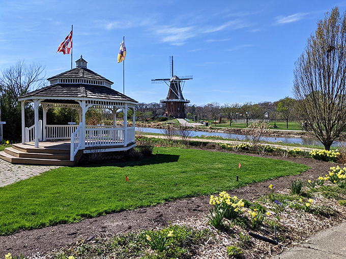 When a gazebo and windmill share the same view, you're either in a storybook or Holland, Michigan. Sometimes it's hard to tell the difference.