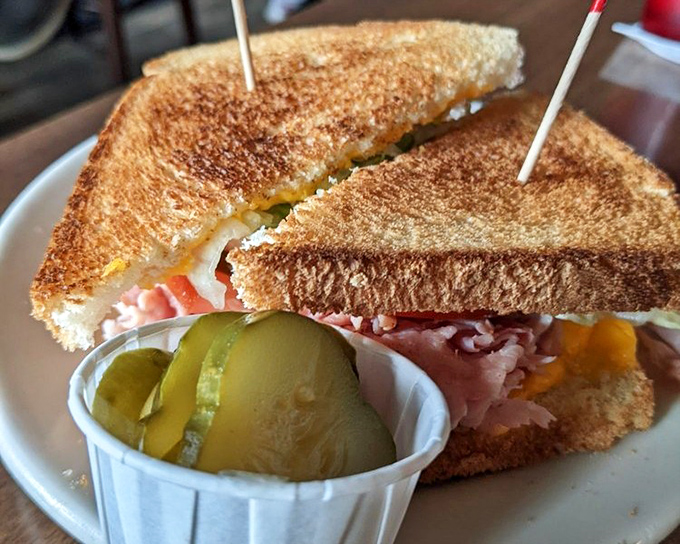This grilled ham and cheese isn't reinventing the wheel&mdash;it's just making that wheel so perfectly round and delicious that you'll wonder why you ever ordered anything else.