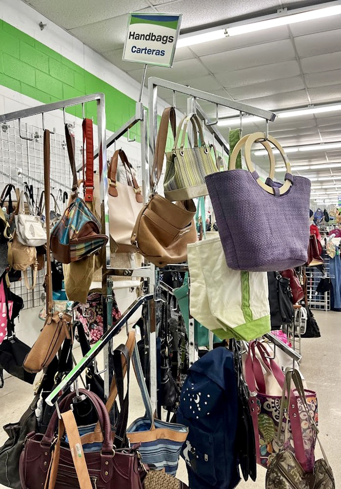 Handbag heaven for the accessory enthusiast. That woven tote might be your next farmers market companion or beach day essential.
