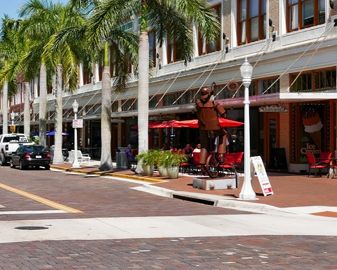 Historic buildings stand proudly, proving that good architecture never goes out of style.