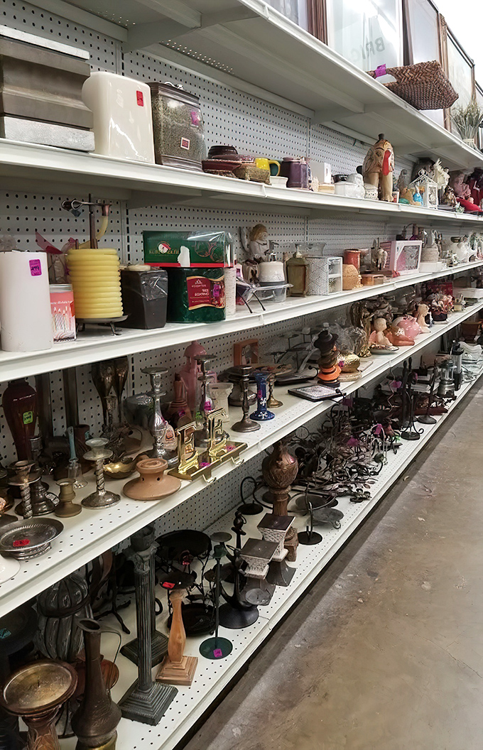 Knickknacks, candlesticks, and ceramic curiosities&mdash;this aisle is where grandma's taste meets your modern apartment's need for conversation pieces.