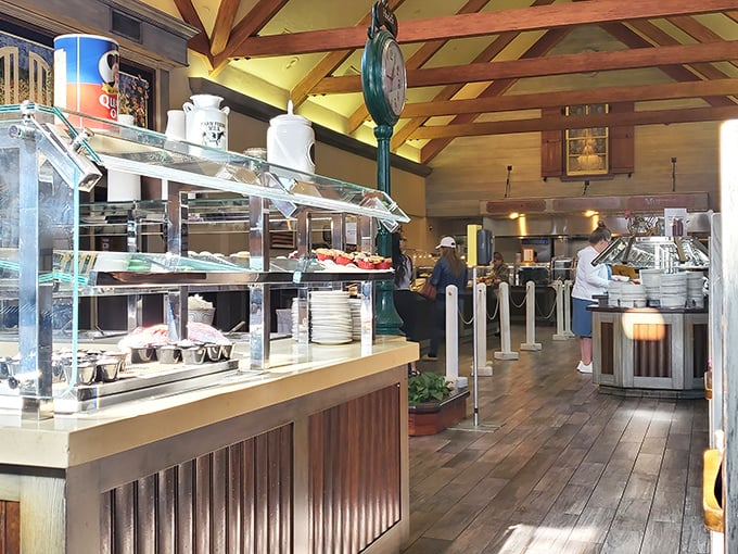 The buffet line &ndash; where dreams and stretchy pants come together in perfect harmony.