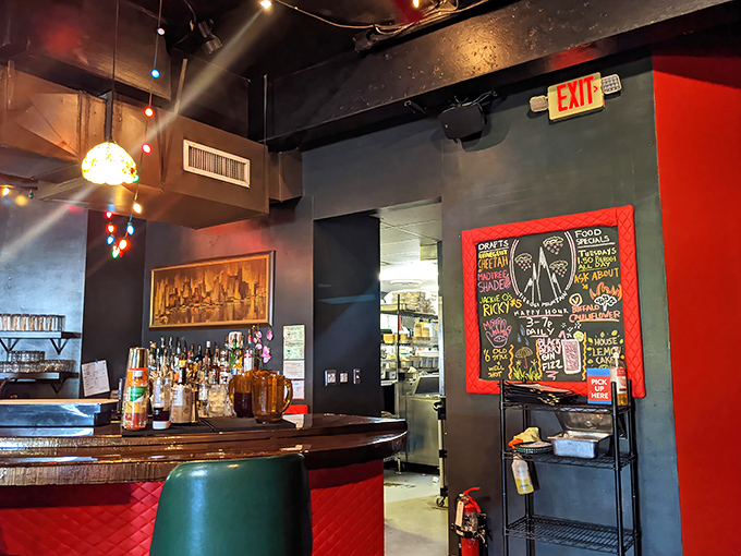 Another angle reveals more charm &ndash; this place has more personality than a room full of comedians.