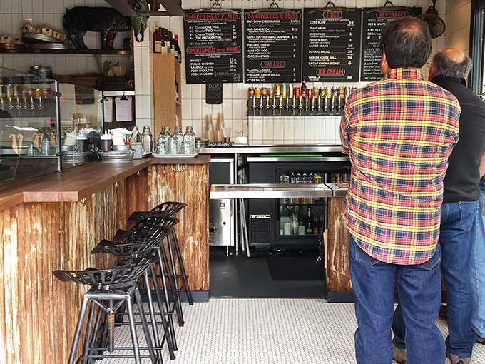 The ordering counter—where dreams are made and diets go to die. Worth every delicious calorie.