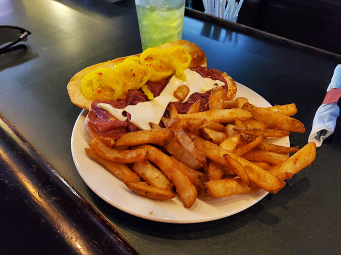 This Italian sub doesn't just speak the language of flavor&mdash;it sings opera. The melted cheese is hitting notes that would make Pavarotti jealous.