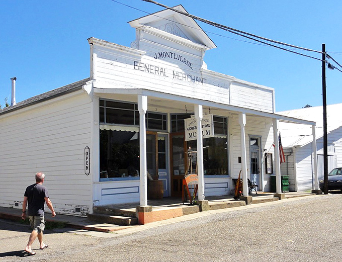 J. Monteverde General Merchant stands as a time capsule of commerce past. If only these walls could share tales of miners trading gold dust for supplies.
